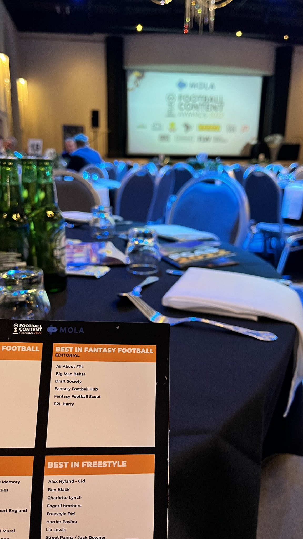 ALLABOUTFPL on Twitter: "Exciting night ahead at @The_FCAs ️ Last year both me & Srini couldn’t ...