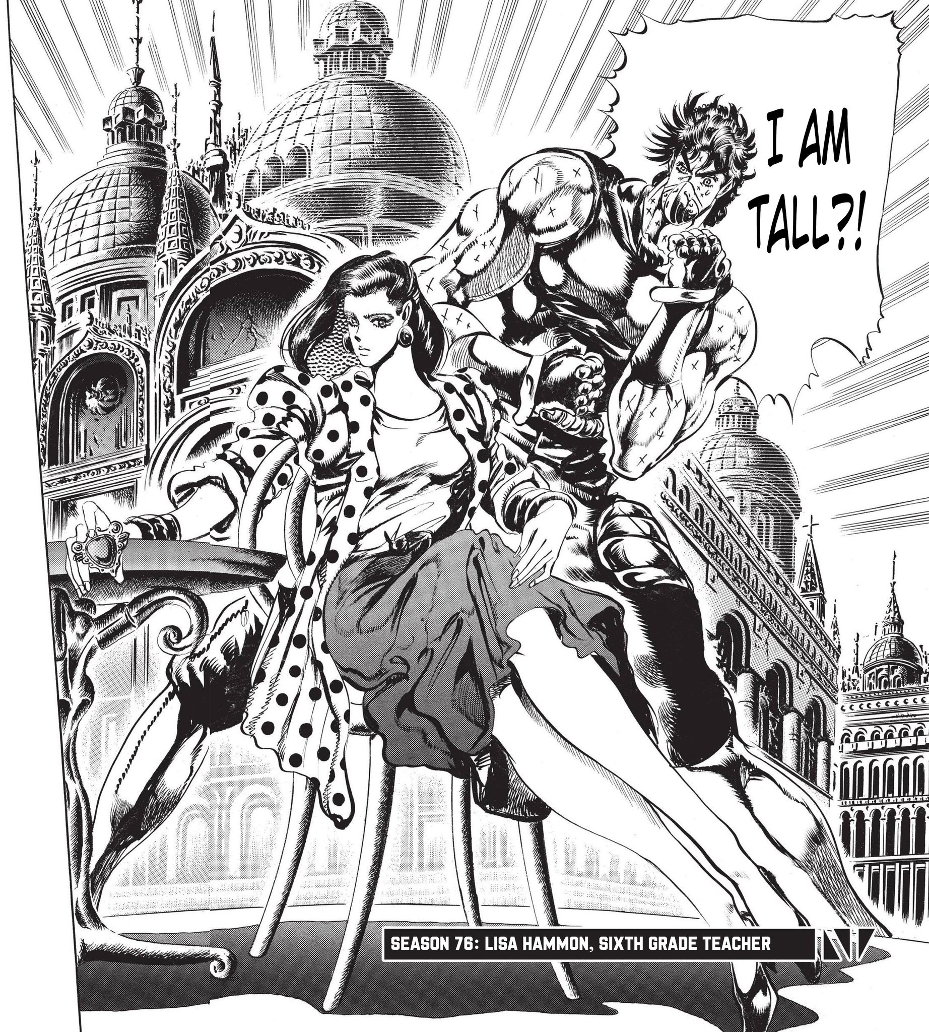 Google Translated JoJo Project on Twitter: "Chapter 76 - Lisa Hammon, Sixth Grade Teacher https ...