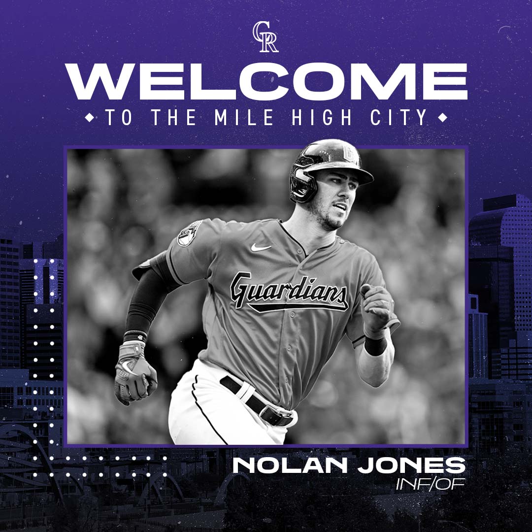 Colorado Rockies on Twitter: "Welcome to the Mile High City, Nolan Jones! https://t.co ...