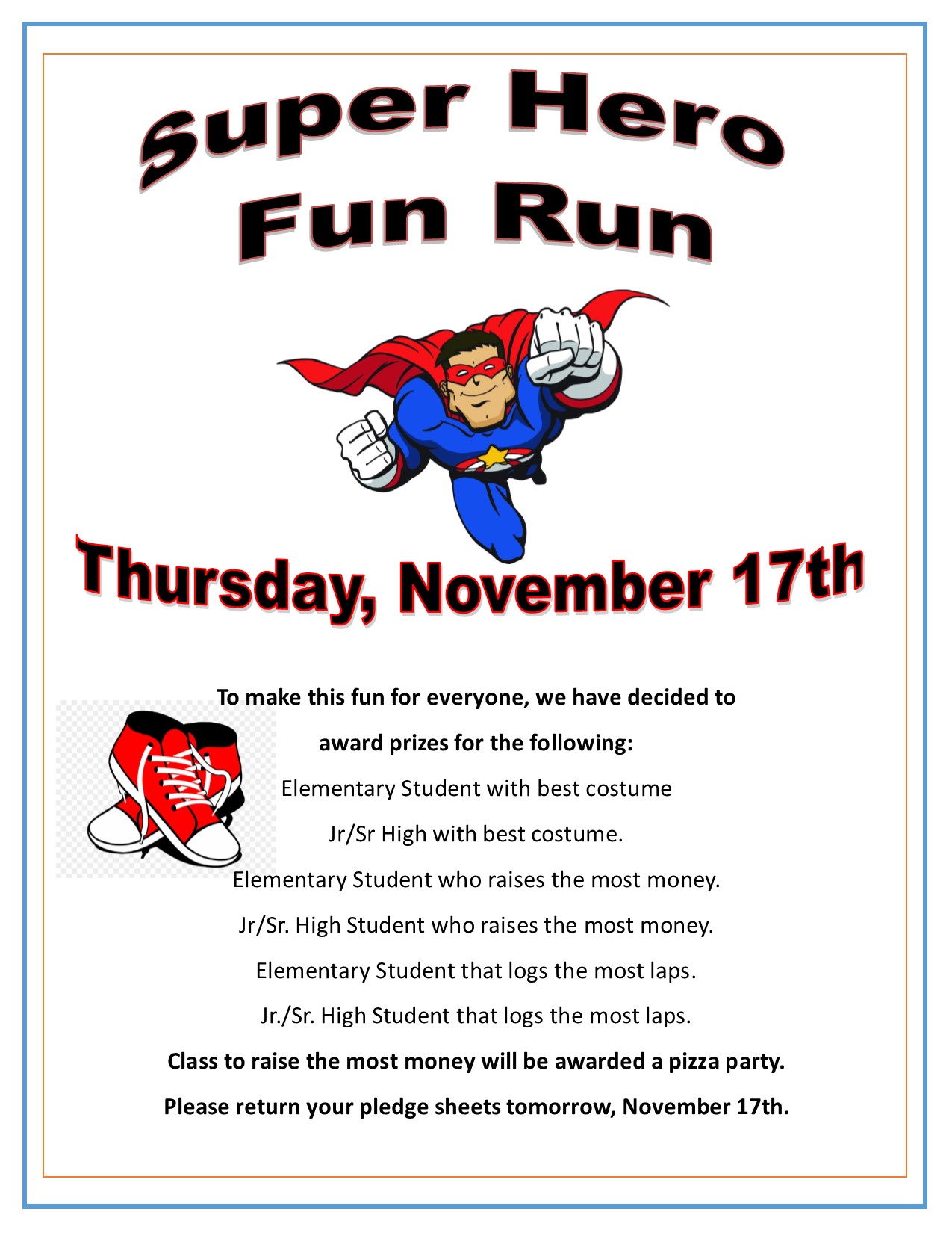 Fun Run Certificate Template