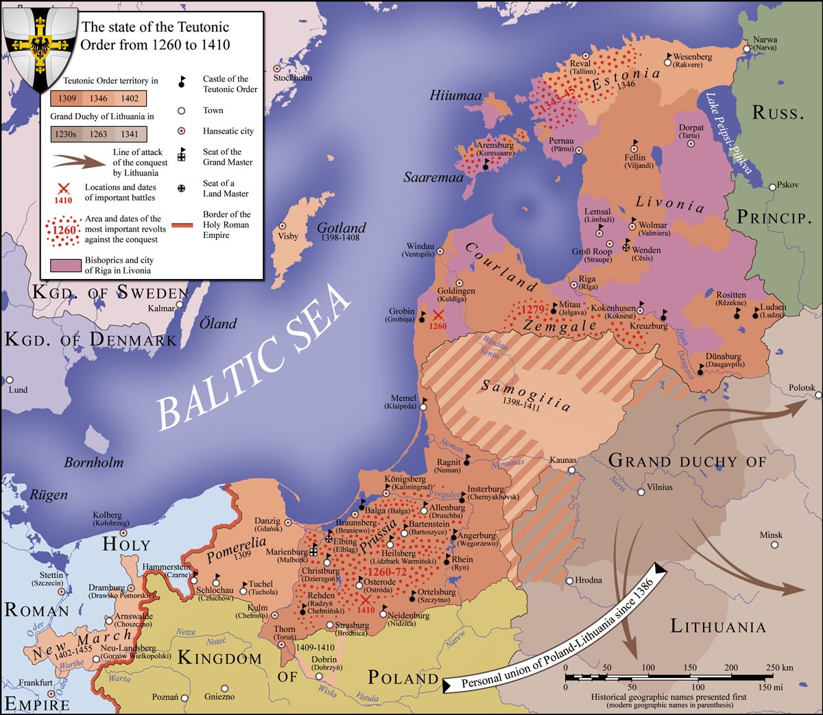 The battle of Grunwald was one of the largest and bloodiest battles in ...