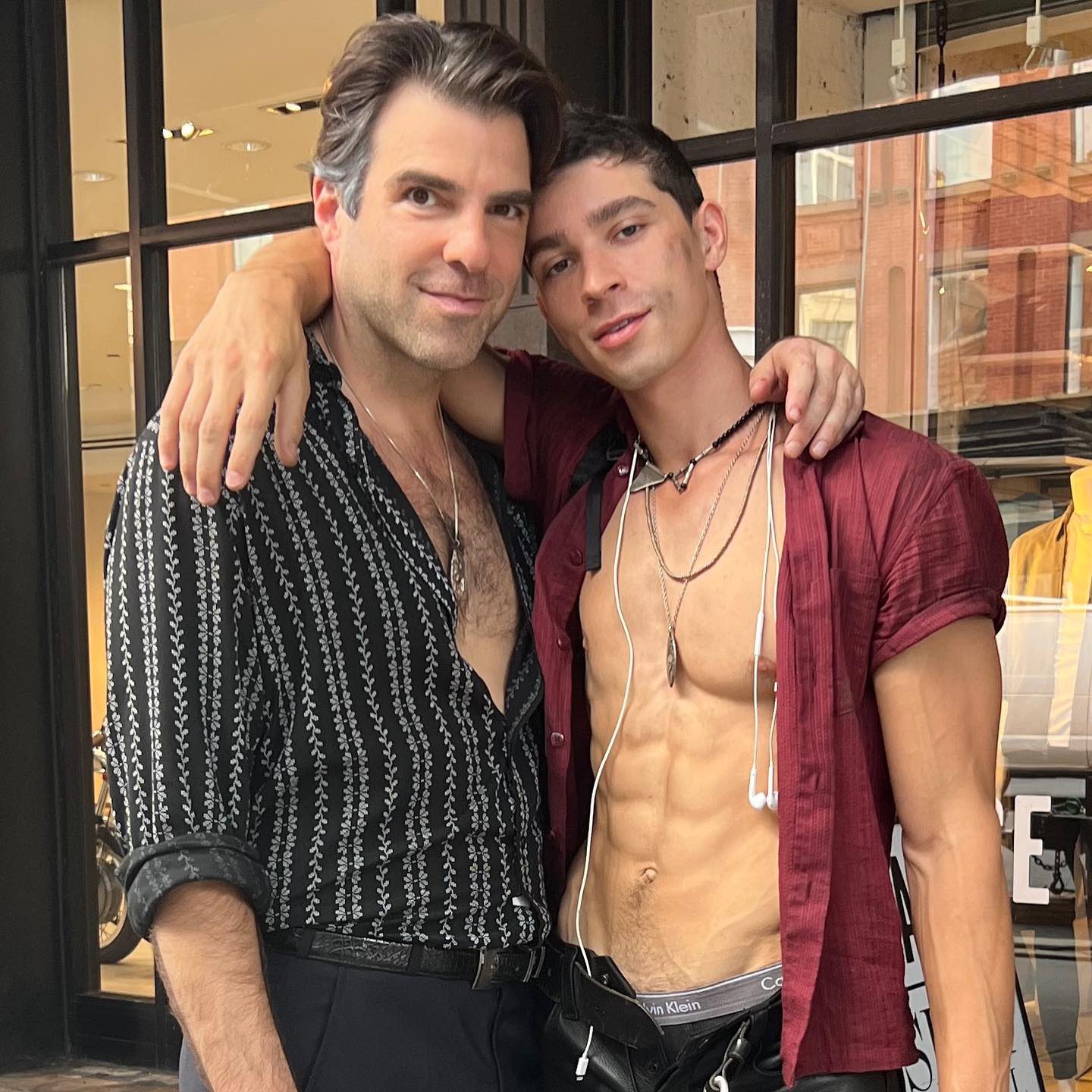 Zachary Quinto Shirtless