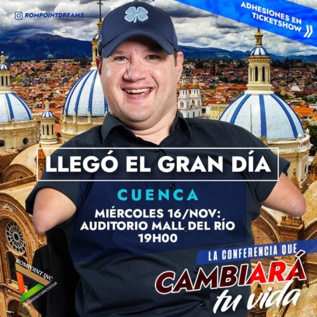 ¡Llegó el gran día! El más importante motivador de Latinoamérica te ...