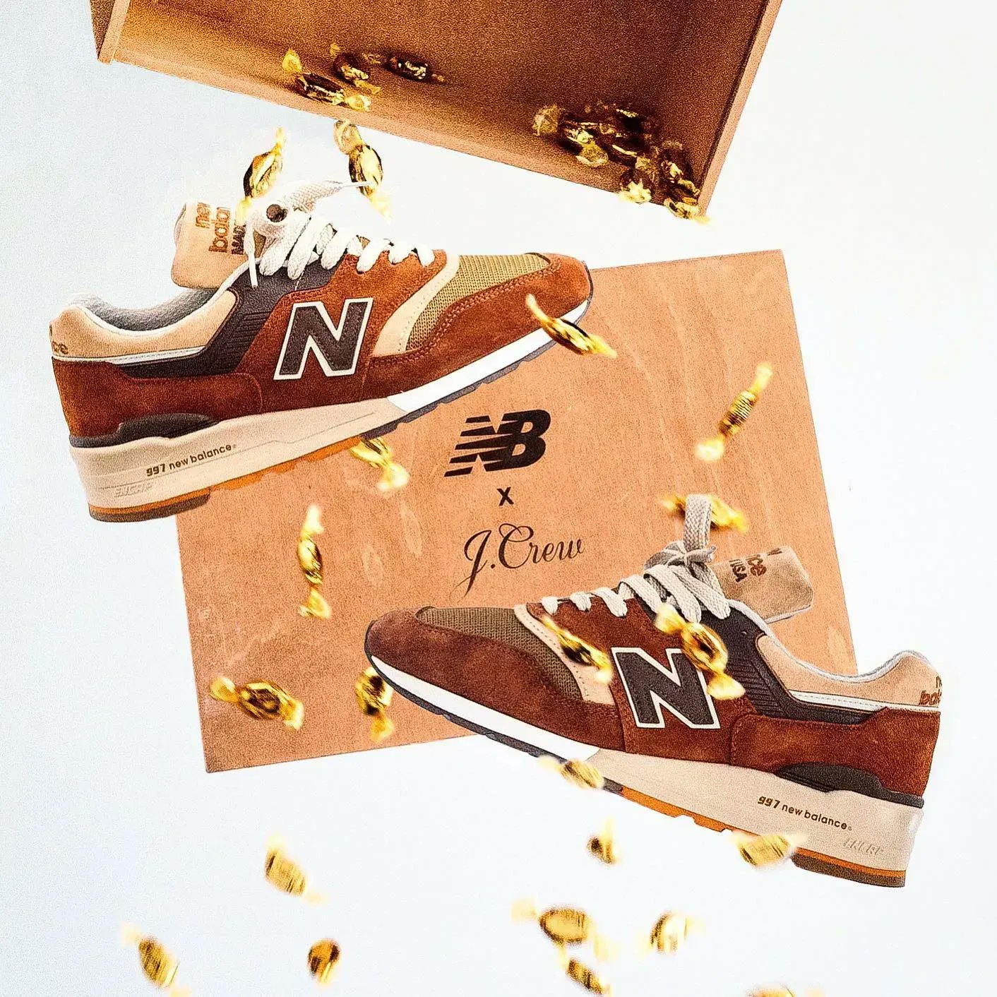 Sneaker News on Twitter: "J.Crew x New Balance 997 "Butterscotch" https://t.co/NI6acM6zcB" / Twitter