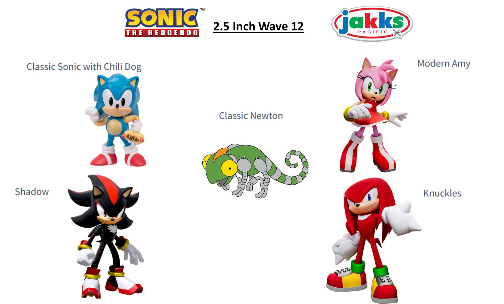 Sonic Merch News on Twitter: "Wave 12 of the 2.5" Figures by Jakks pacific have been leaked on ...