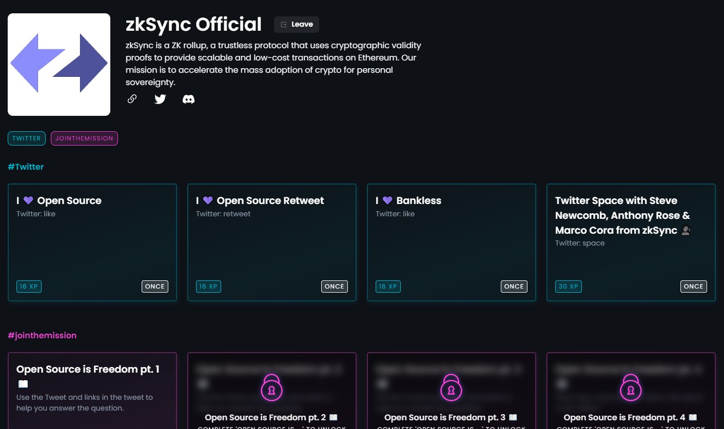 Crypto Duck on Twitter: "เควส @zksync เมื่อคืนมีมาเพิ่มนะครับ อย่าลืมไปทำกัน 👉 https://t.co ...