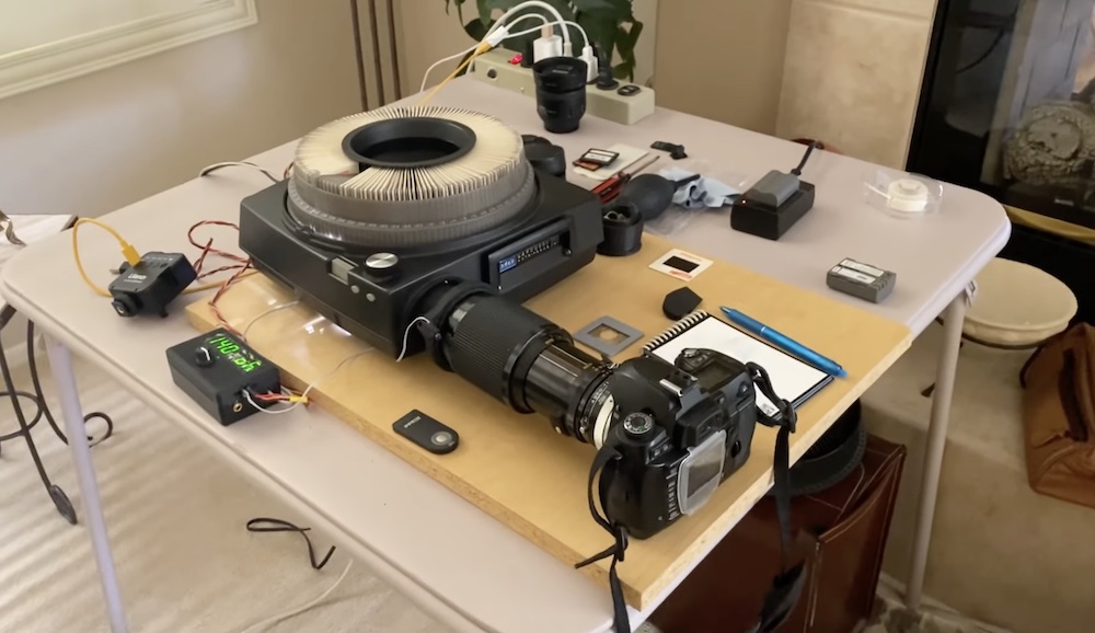 Arduino On Twitter This Arduino Leonardo Based System Enables You To Digitize Your Old Slides