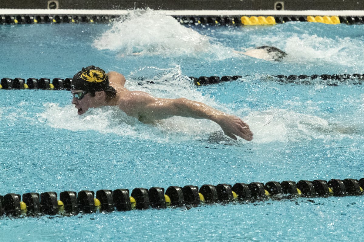 Mizzou Swim & Dive on Twitter: "Men's 200 IM 1. Ben Patton (1:46.24) 3. Will Goodwin (1:47.25) 5 ...