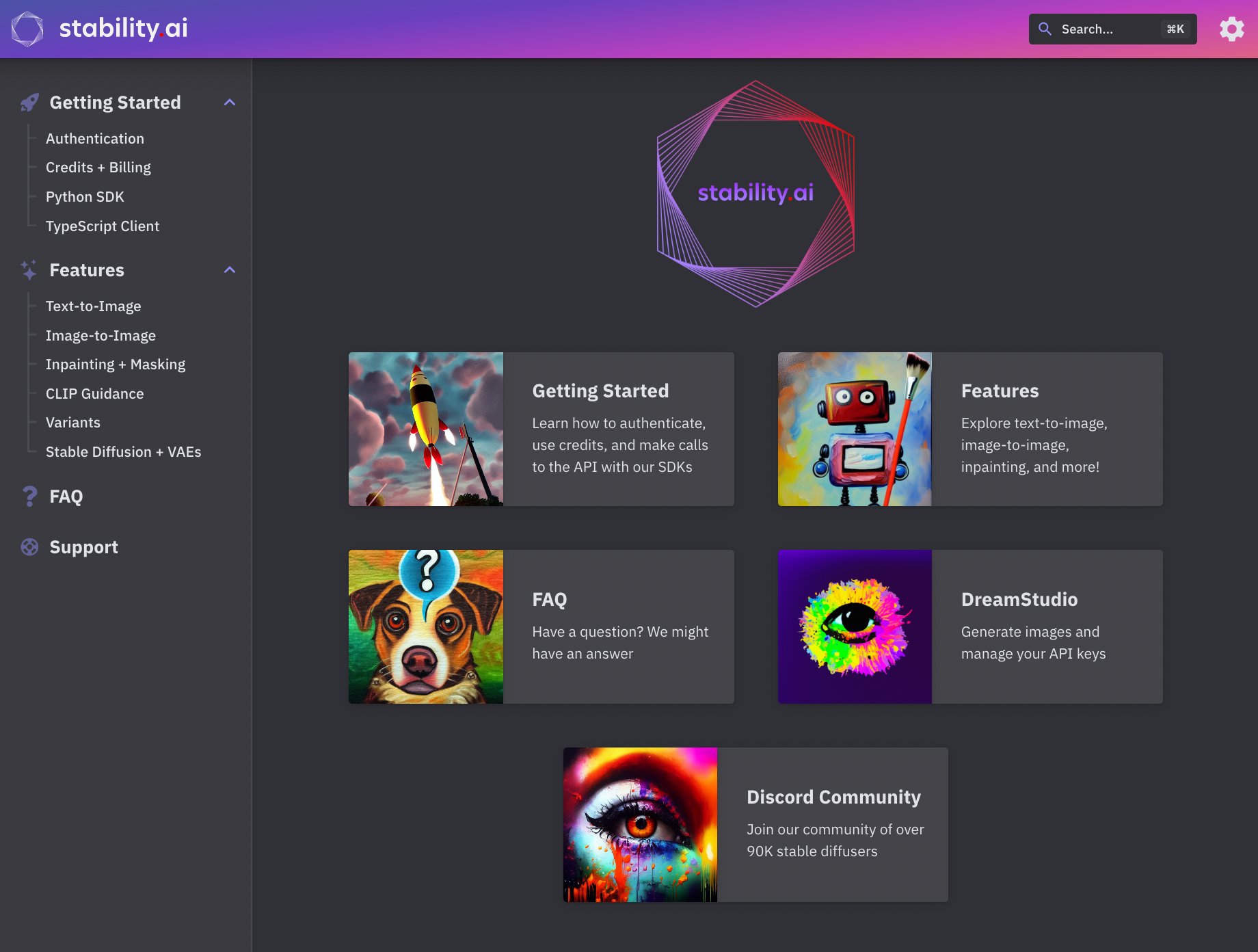 Stability AI on Twitter: "Stability's platform site makes that easy by serving as an ever ...