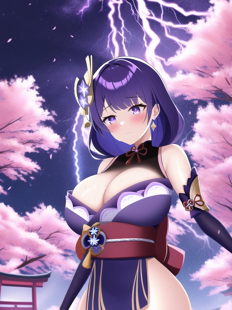 EI⚡️ & her puppy 🦊 on Twitter: "⚡️#raiden #原神 #GenshinImpact #雷电将军 #RaidenShogun #EI https://t ...