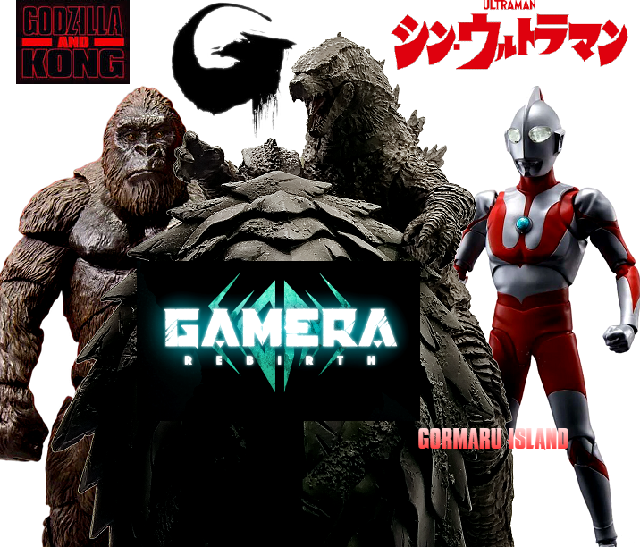 Godzilla Vs Gamera Vs Ultraman