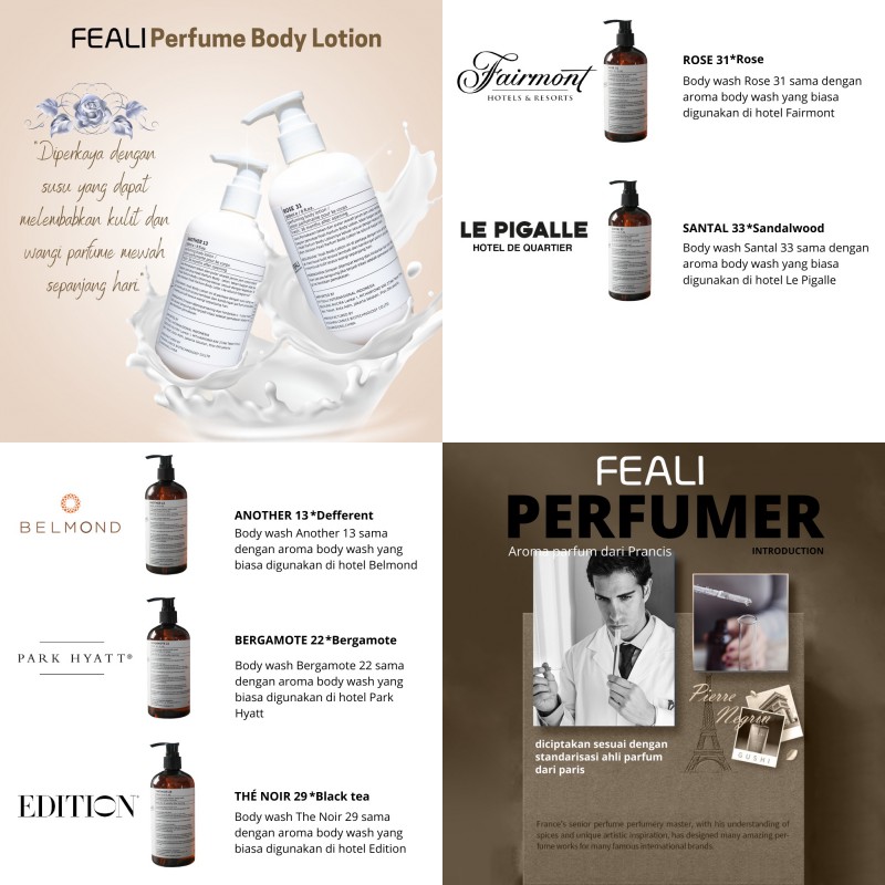Best Recomend For You 🦋 on Twitter: "[BPOM] FEALI Perfume Body Wash Sabun Mandi Body Lotion Cair ...