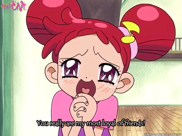 DoremiRobo on Twitter: "Ojamajo Doremi ep.38 @ 04:43.88 "You really are my most loyal of friends ...