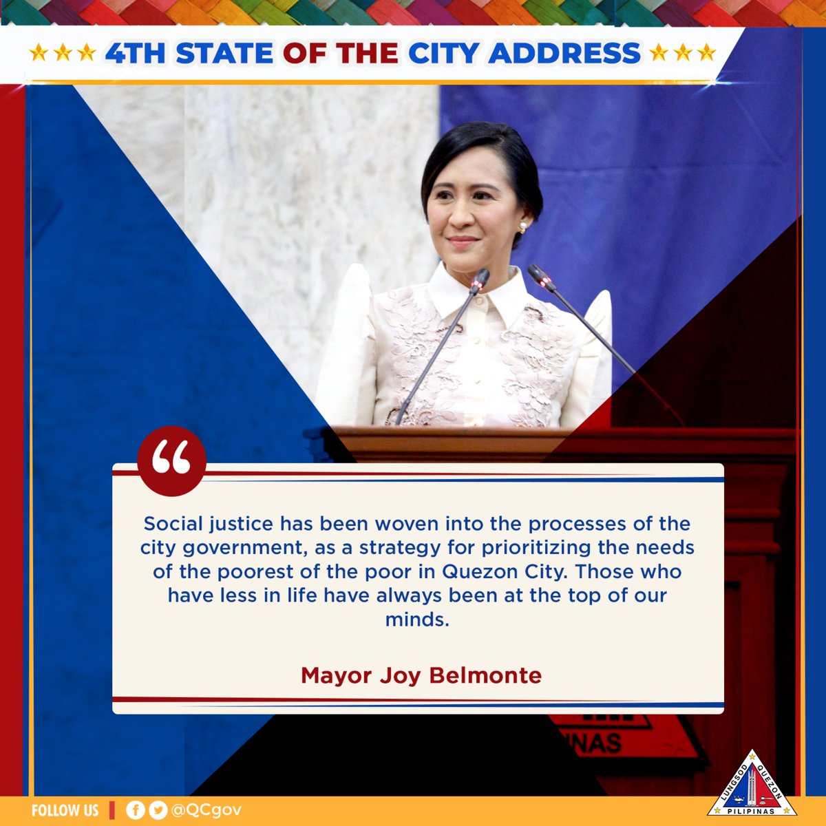 Quezon City Government on Twitter: ""Those who have less in life have always been at the top of ...