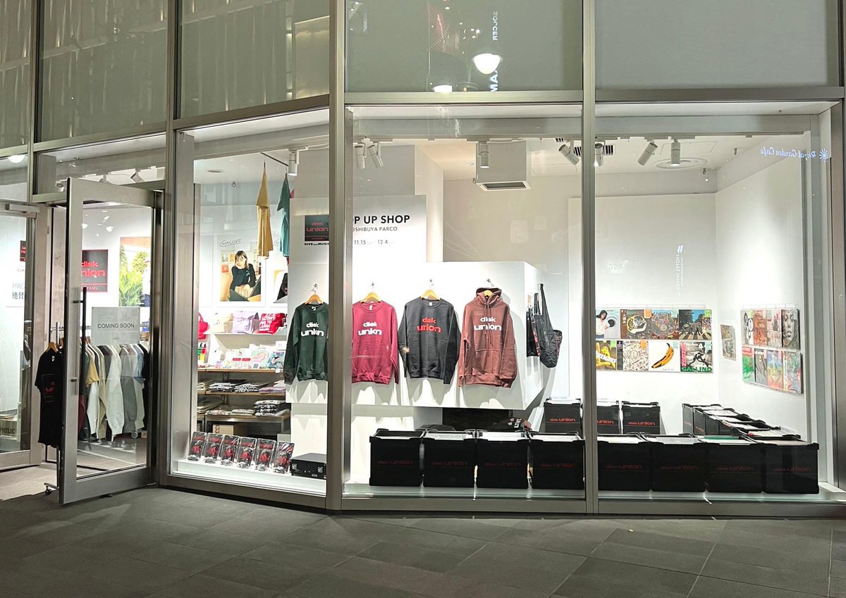 渋谷PARCO on Twitter: "RT @diskunion_news: #渋谷パルコ 1F POP UPスペースにて ディスクユニオン ポップアップ・イベント開催中です☆彡 ぜひお ...