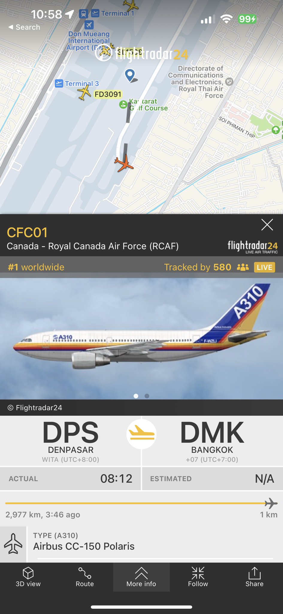 spin9 on Twitter: "สองสามวันนี้ เครื่องบินระดับแรร์มา VTBD VTBS เยอะมาก มี C17 Globemaster ...