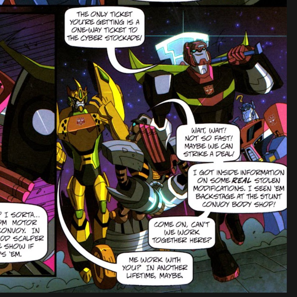 Transformers Animated Rattletrap