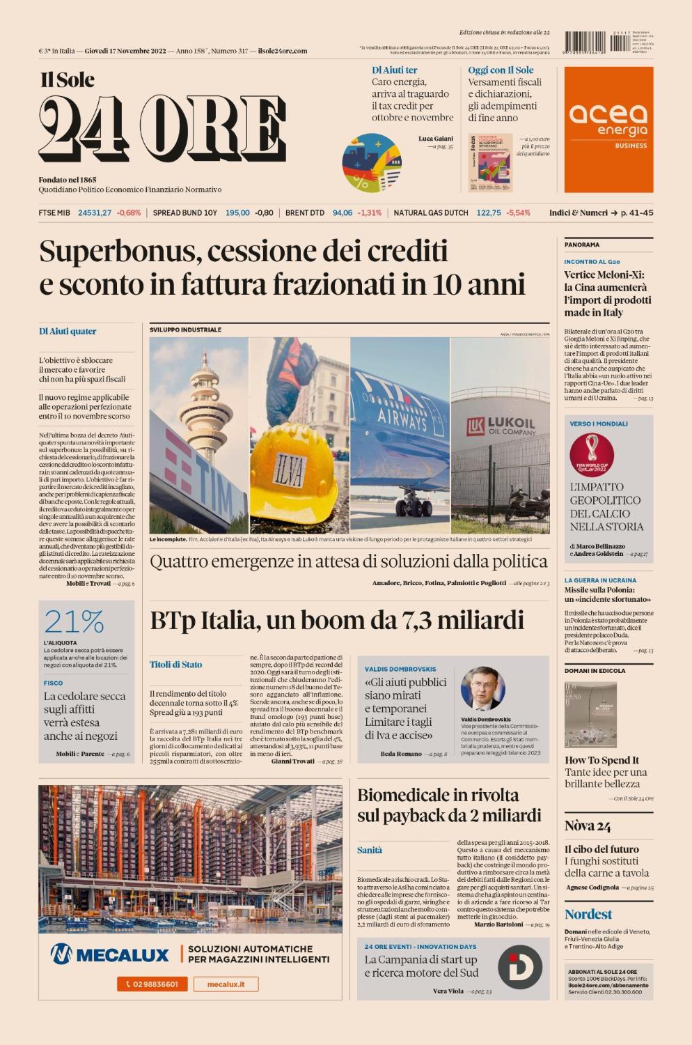 IlSole24ORE on Twitter: IlSole24ORE on Twitter: