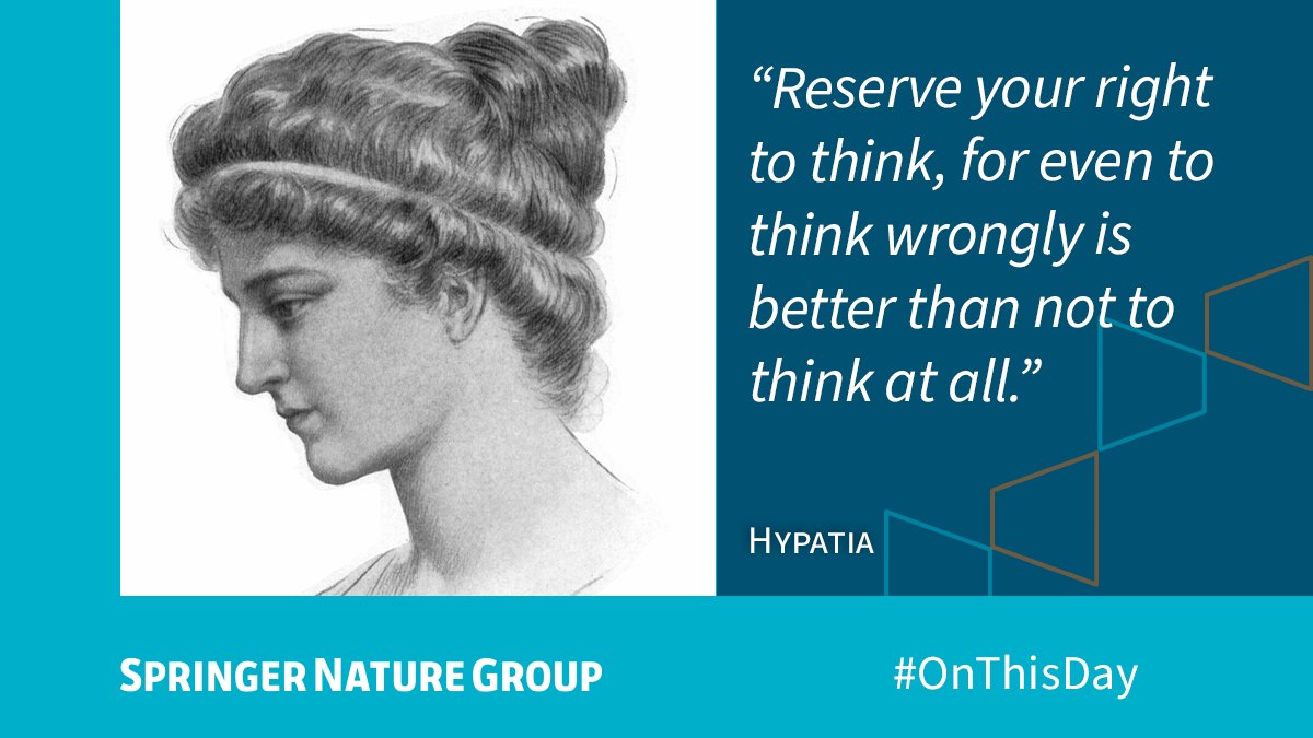 Hypatia Quotes The Great Myths 9: Hypatia Of Alexandria History For