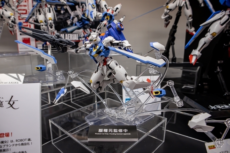 電撃ホビーウェブ on Twitter: "『#水星の魔女』「ROBOT魂 ミラソウル社製フライトユニット装備 ver.A.N.I.M.E.」が参考展示！ https://hobby ...