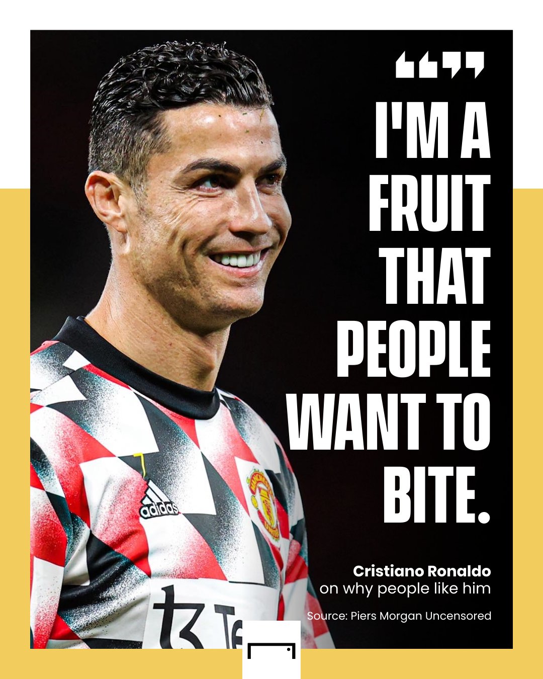 GOAL on Twitter: "Cristiano Ronaldo has a way with words 🤣 https://t.co/HFlXzNLhqz" / Twitter