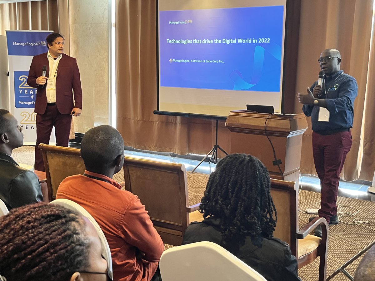 ManageEngine on Twitter: "ManageEngine is hosting ITCON Uganda - 2022 today at the Sheraton ...