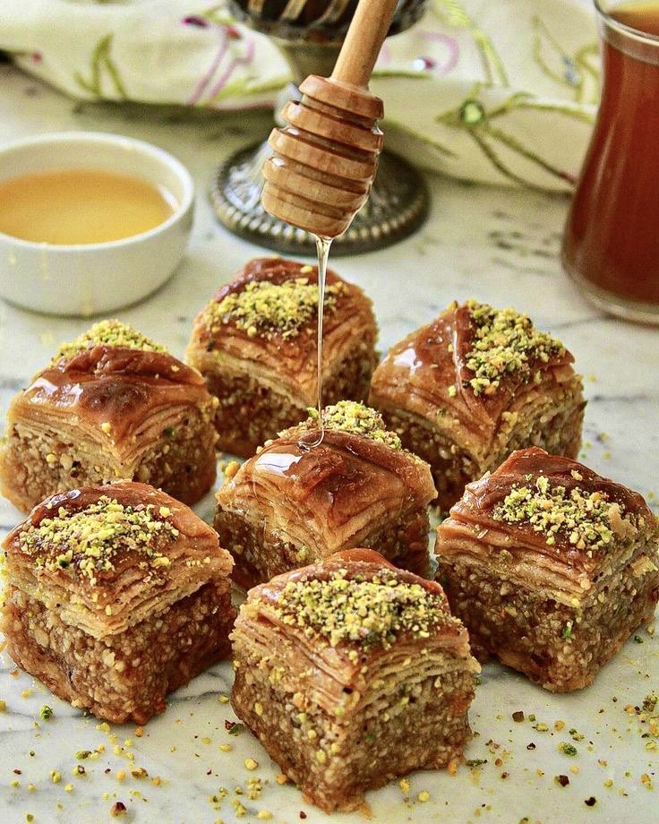 The story of Baklava began long ago - one version of the story claims ...