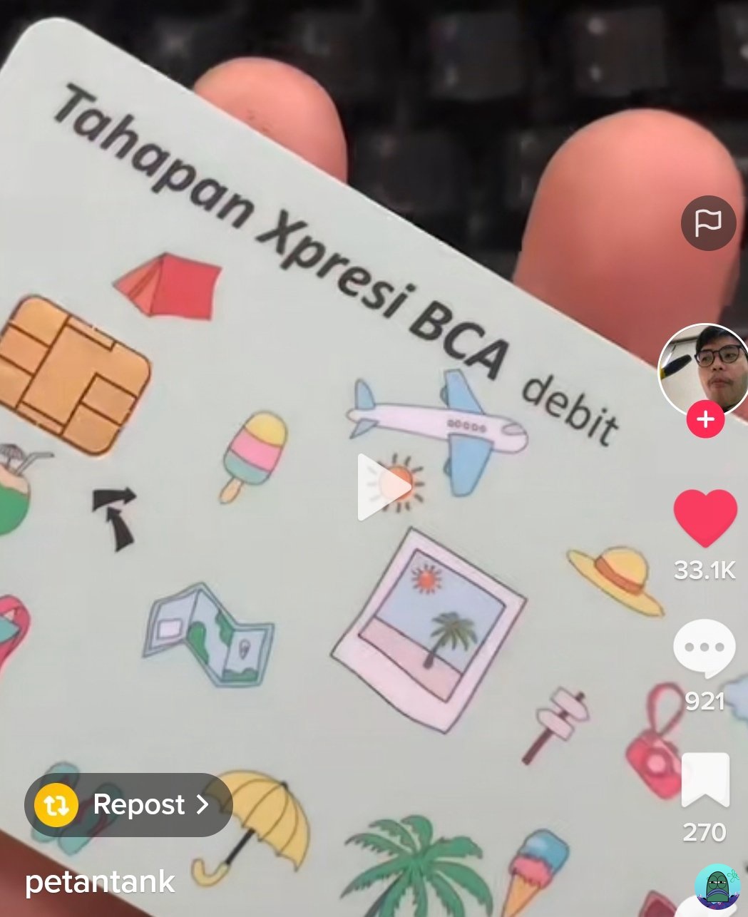 Tanyarl on Twitter: "💚 gemoy banget kartunya, expresi contactless dr bcx (tinggal tap tap). Tapi ...