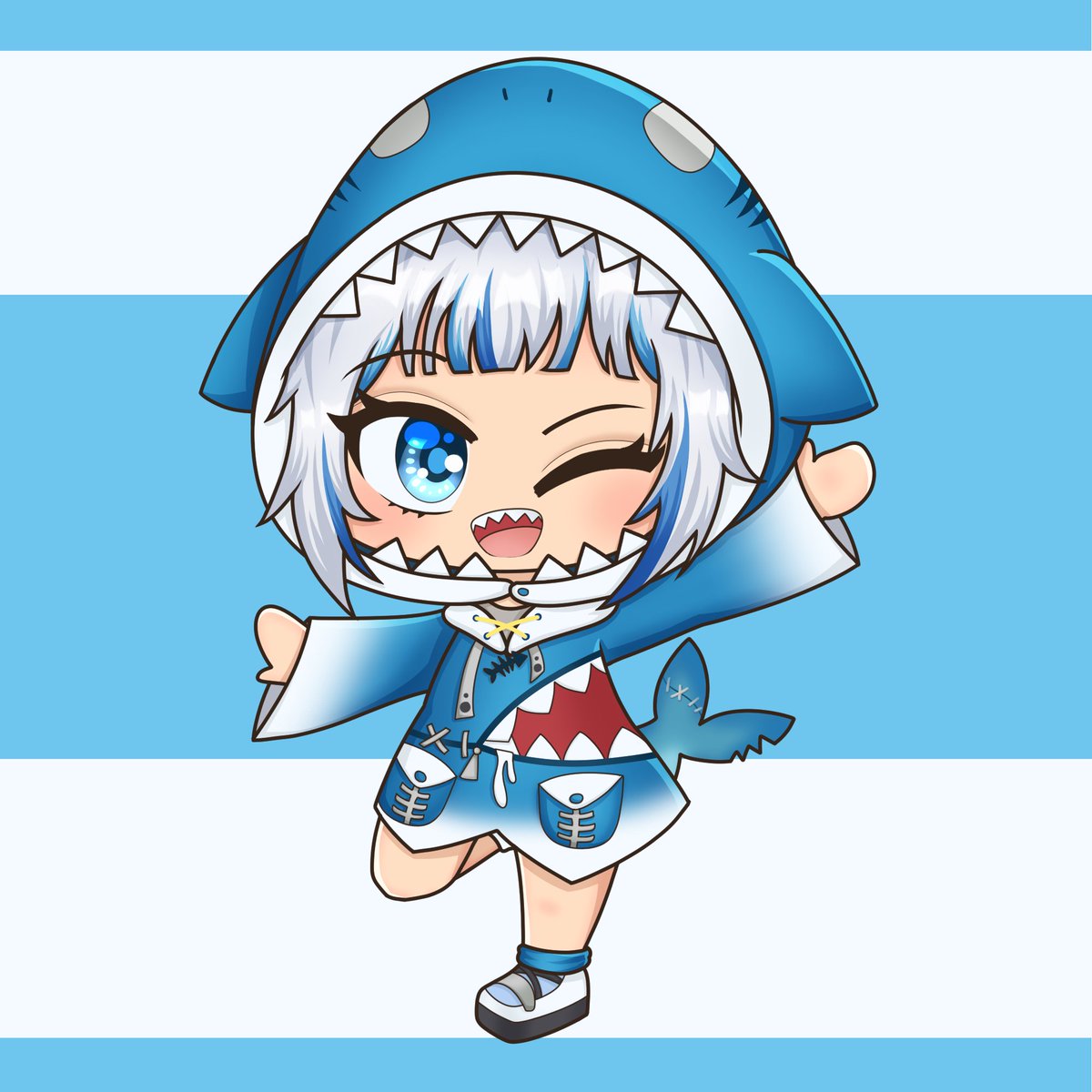 Vtubers Global On Twitter Rt Mogoslab Chibi Art Raffle Trying