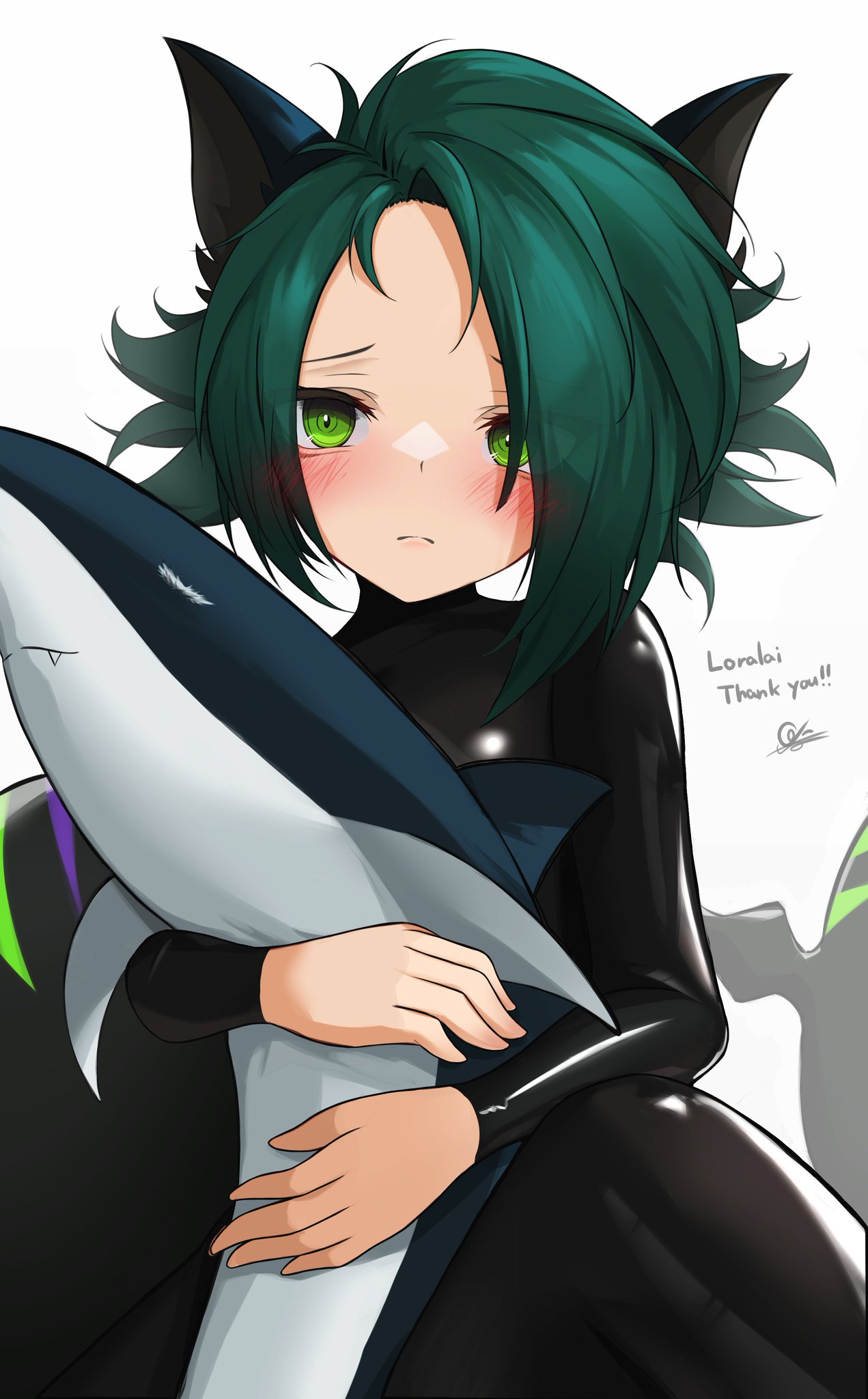 Loralai on Twitter: "Skeb commission from @okotabu! Thank you so much! Adelaide in rubber ...