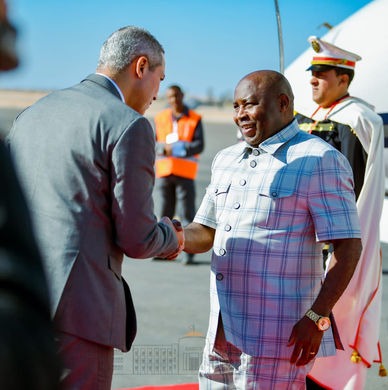 Ntare Rushatsi House on Twitter: "#Burundi Le Président de la République SE Evariste # ...