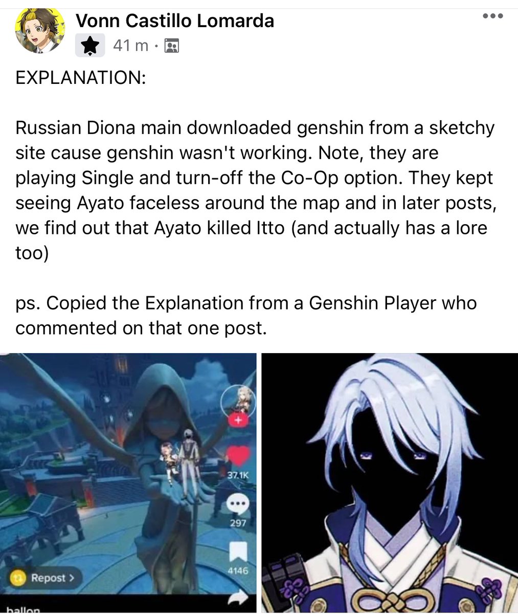 why am i seeing faceless ayato EVERYWHERE | Fandom