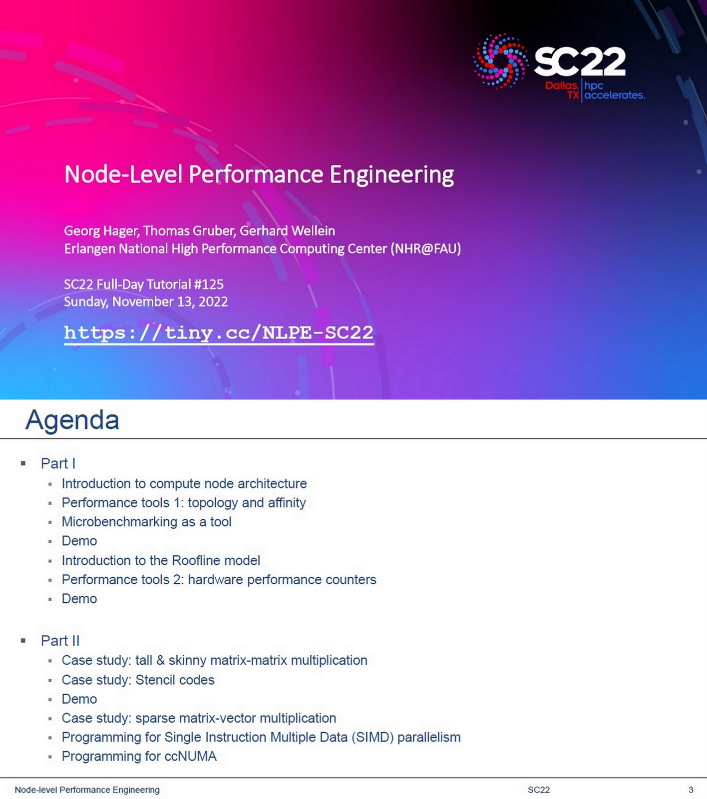 OGAWA, Tadashi on Twitter: "=> "Node-Level Performance Engineering", Georg Hager, Thomas Gruber ...