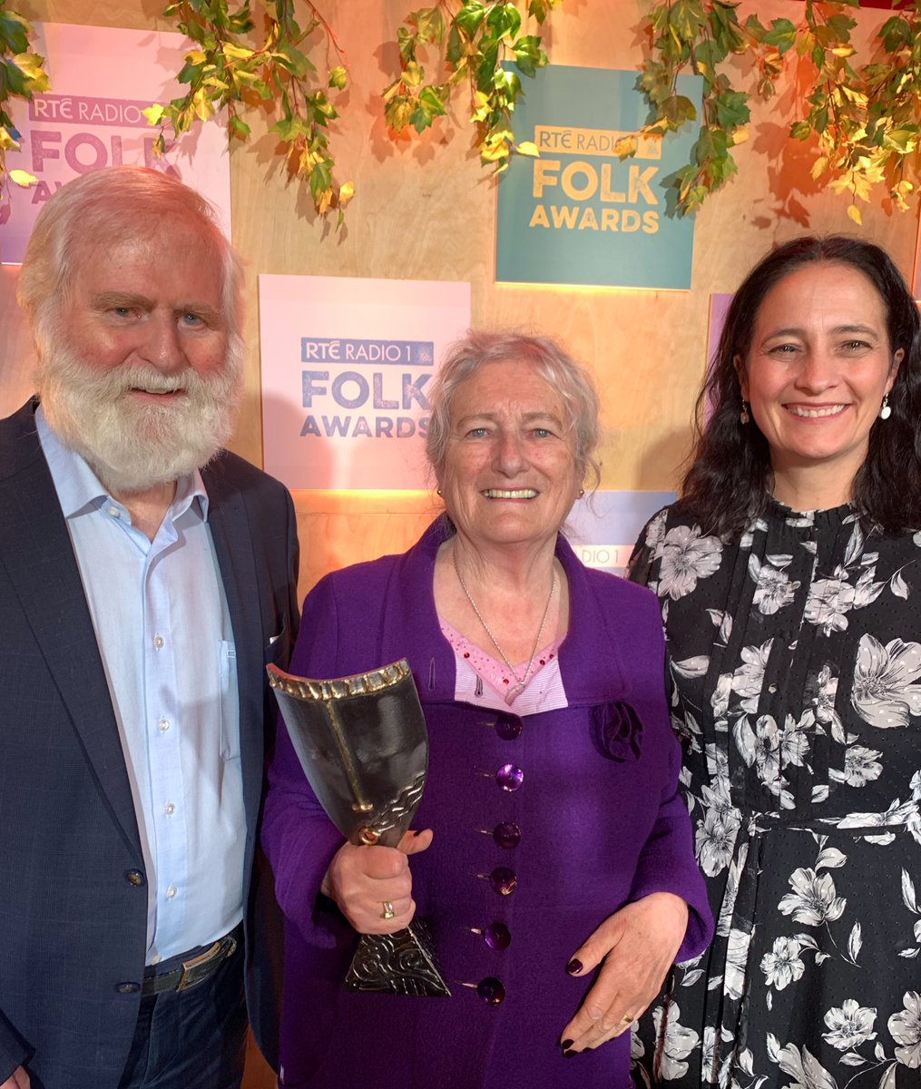 Rita O’Reilly, wife of the late Paddy Moloney of The Chieftains with ...