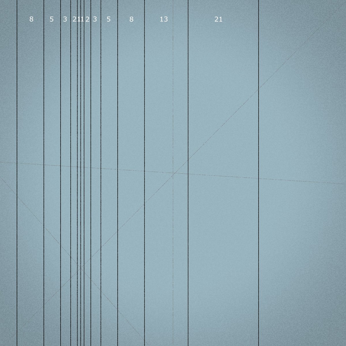 Wen On Twitter This Was An Experiment Of Using The Fibonacci Sequence To Create A Grid In Space wen-on-twitter-this-was-an-experiment-of-using-the-fibonacci-sequence-to-create-a-grid-in-space