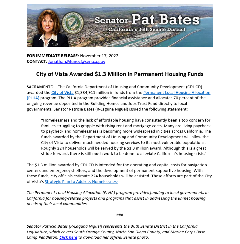 Pat Bates For Senate