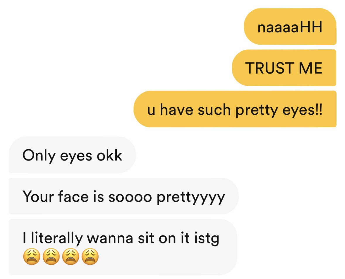 pierbi on Twitter: "this was literally their 2nd message, wtf is wrong with PEOPLE CHILL"