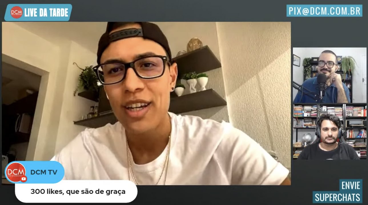 Choquei On Twitter 🚨agora A Choquei Está Ao Vivo Com O Jornal Dcm