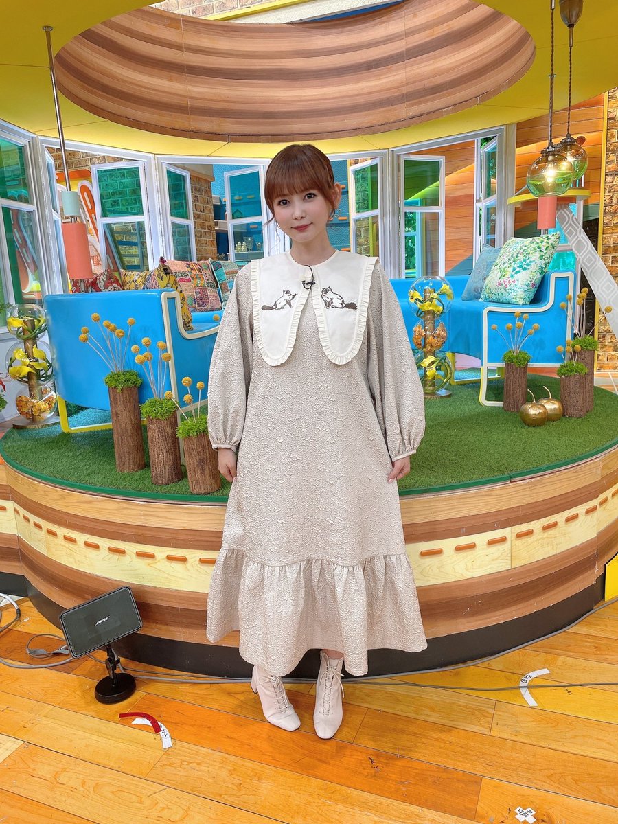 20周年の中川翔子🍒🍉🍫🍇🐈‍⬛🍣 on Twitter: "mmts 猫襟ワンピース https://beams.co.jp/item/mmts/one-piece/16260002438/…"