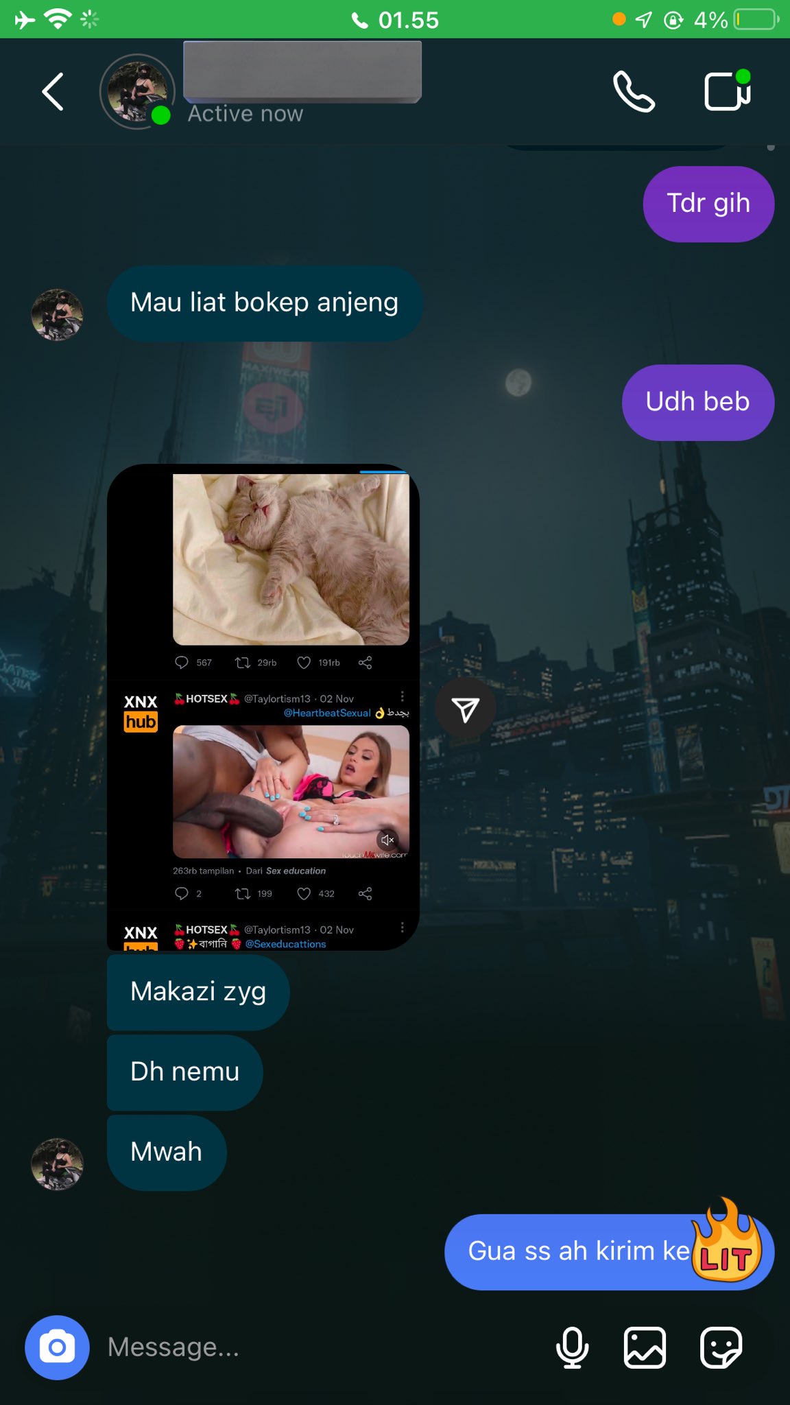 feli🥀 on Twitter: "Ngakak bgt sm tmn gua https://t.co/eBlgUR77Sg" / Twitter