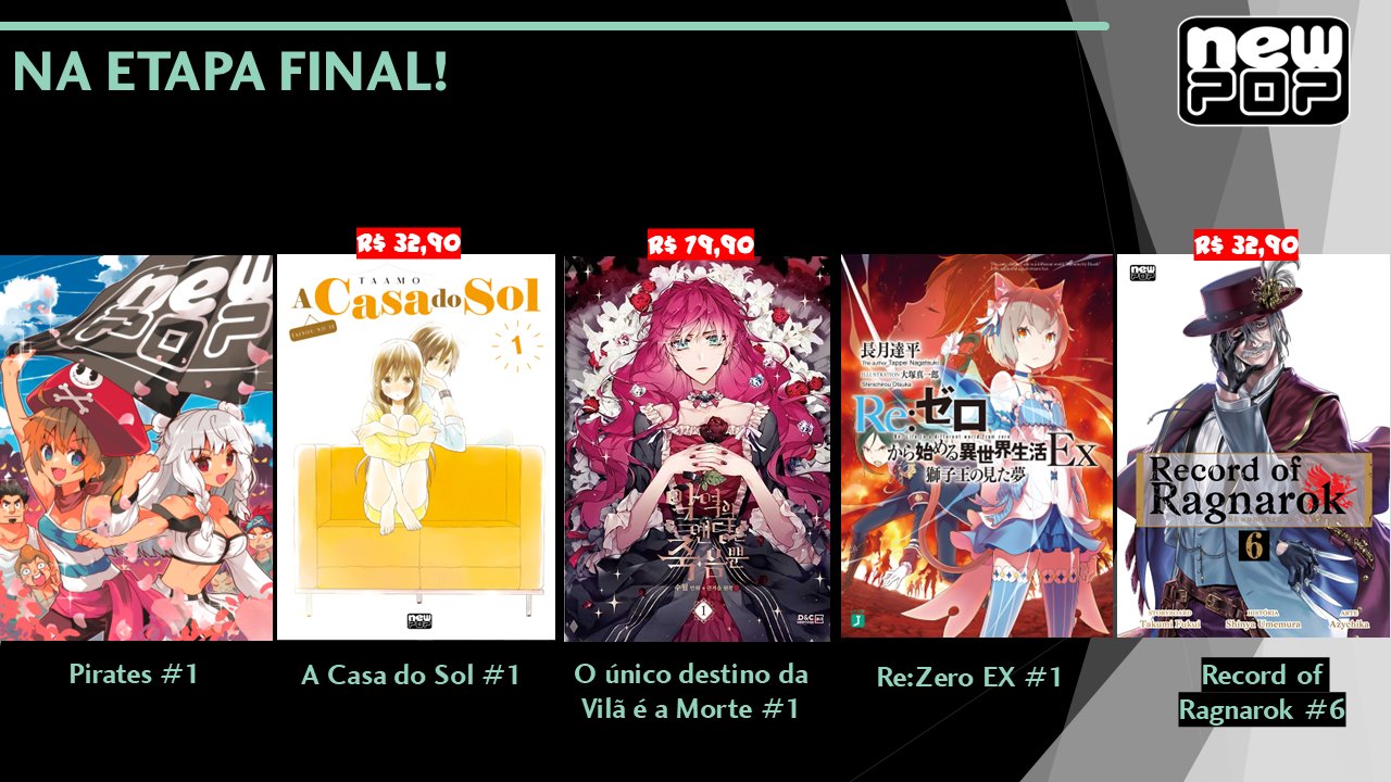 NewPOP Editora on Twitter: "Séries que ainda não estão 100% prontas, mas esperamos conseguir ...