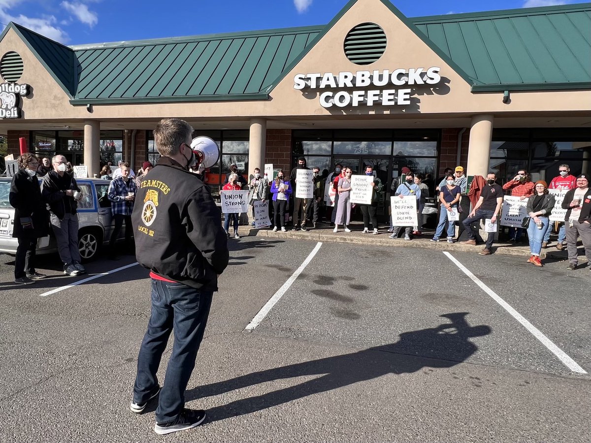 Starbucks Picket Line Boston at Sherry Powers blog