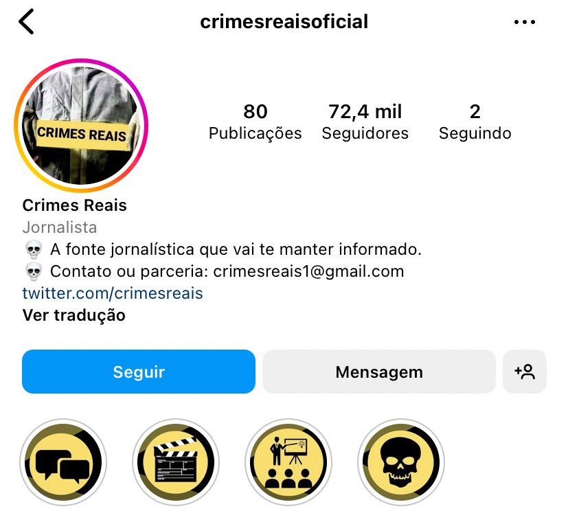 Crimes Reais on Twitter: Crimes Reais on Twitter:
