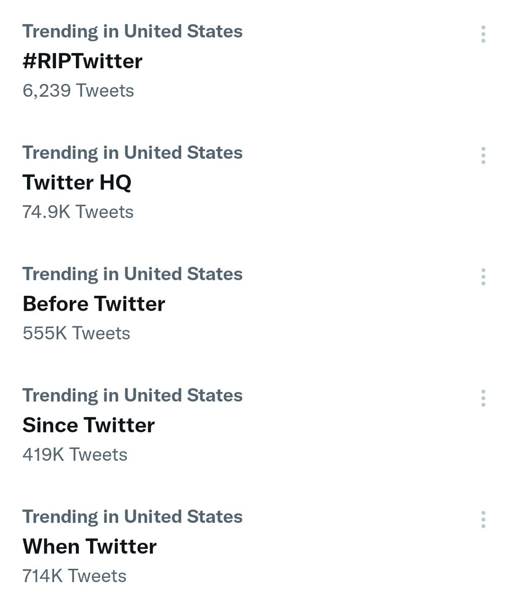 Charlotte on Twitter: "RT @Actually_Tina: No its genuinely more stupid Twitter HQ shenanigans ...