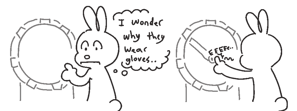 「Made a ref for this version of Bunny, woah!! Rabbit? Bunny? 」Judasの漫画