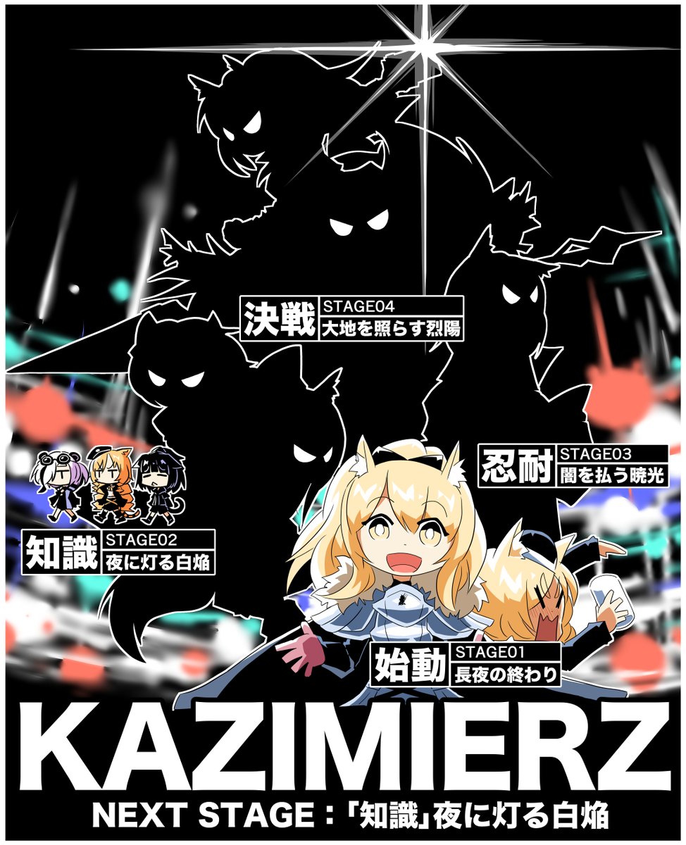 アークナイツ「絶対に笑ってはいけないカジミエーシュ 05 アークナイツ 」やまざるユウの漫画