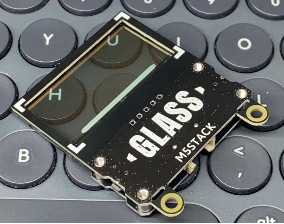 M5Stack on Twitter: "Unit Glass"