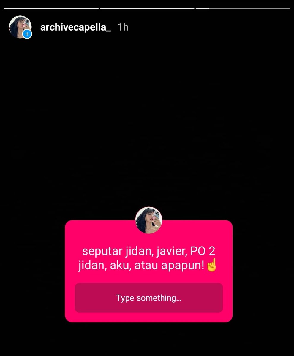 Capella on Twitter: "aku open qna di ig, ayoo mampirrrrr https://instagram.com/stories ...