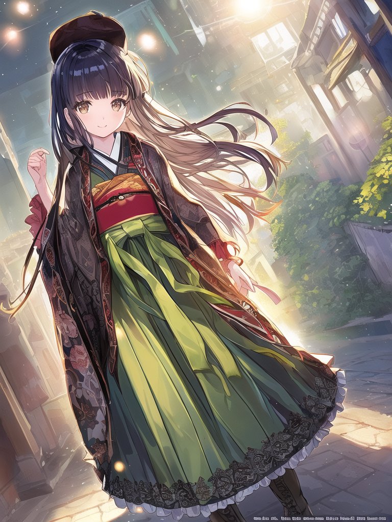 chomo on Twitter: "みんなで和ゴスロリを作ろう！ Automatic1111用のPromptはこんな感じです。 (([((detailed lace and frilled ...