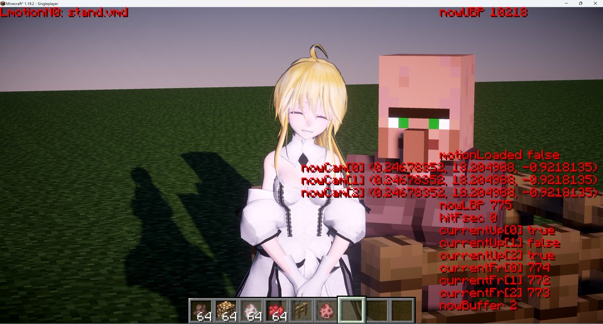 ici2cc on Twitter: "CustomSteve 1.5 Beta now fully supports the combination of MC 1.19.2JE Forge ...